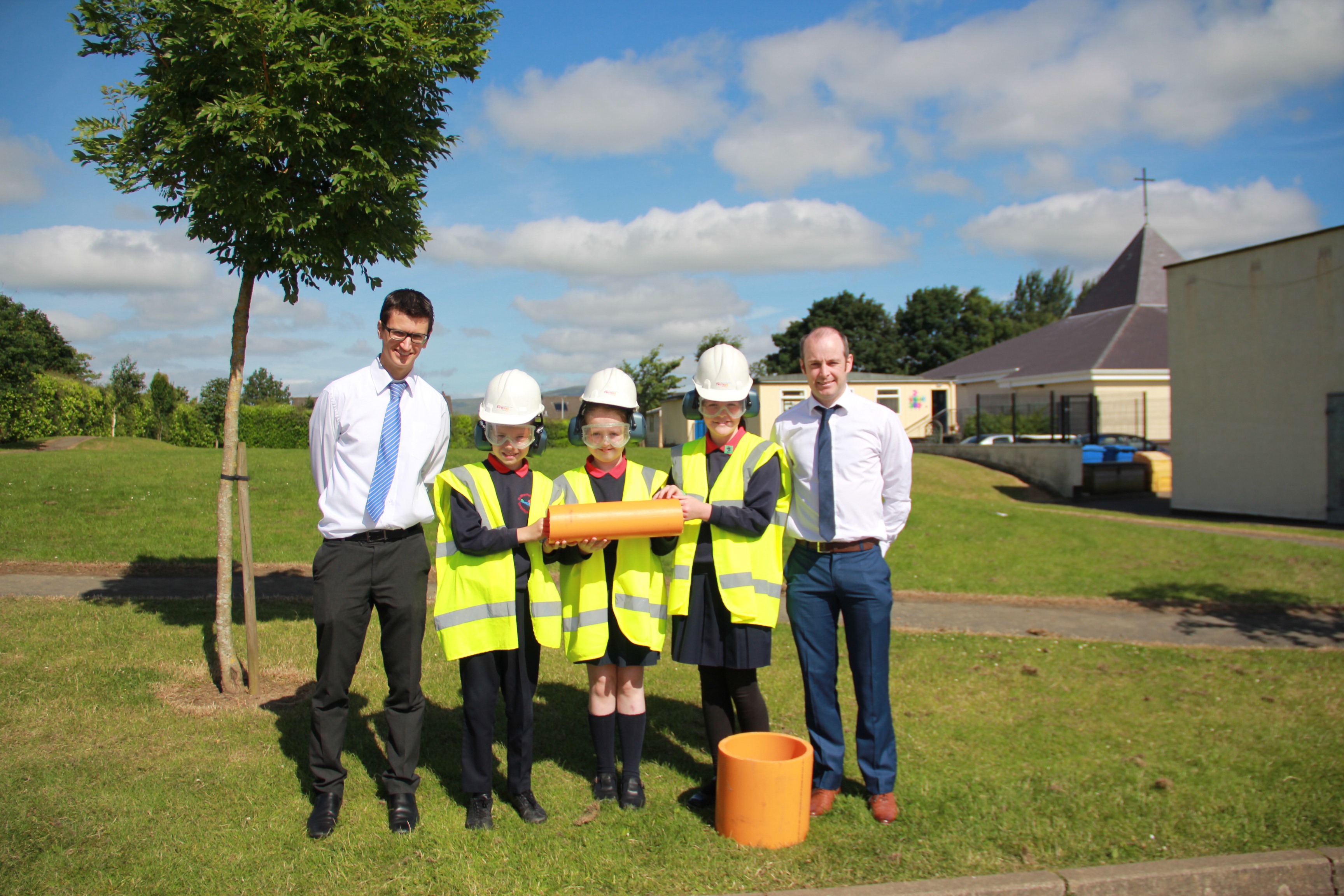 St Oliver Plunkett's School Children Say YES to Safety with firmus ...